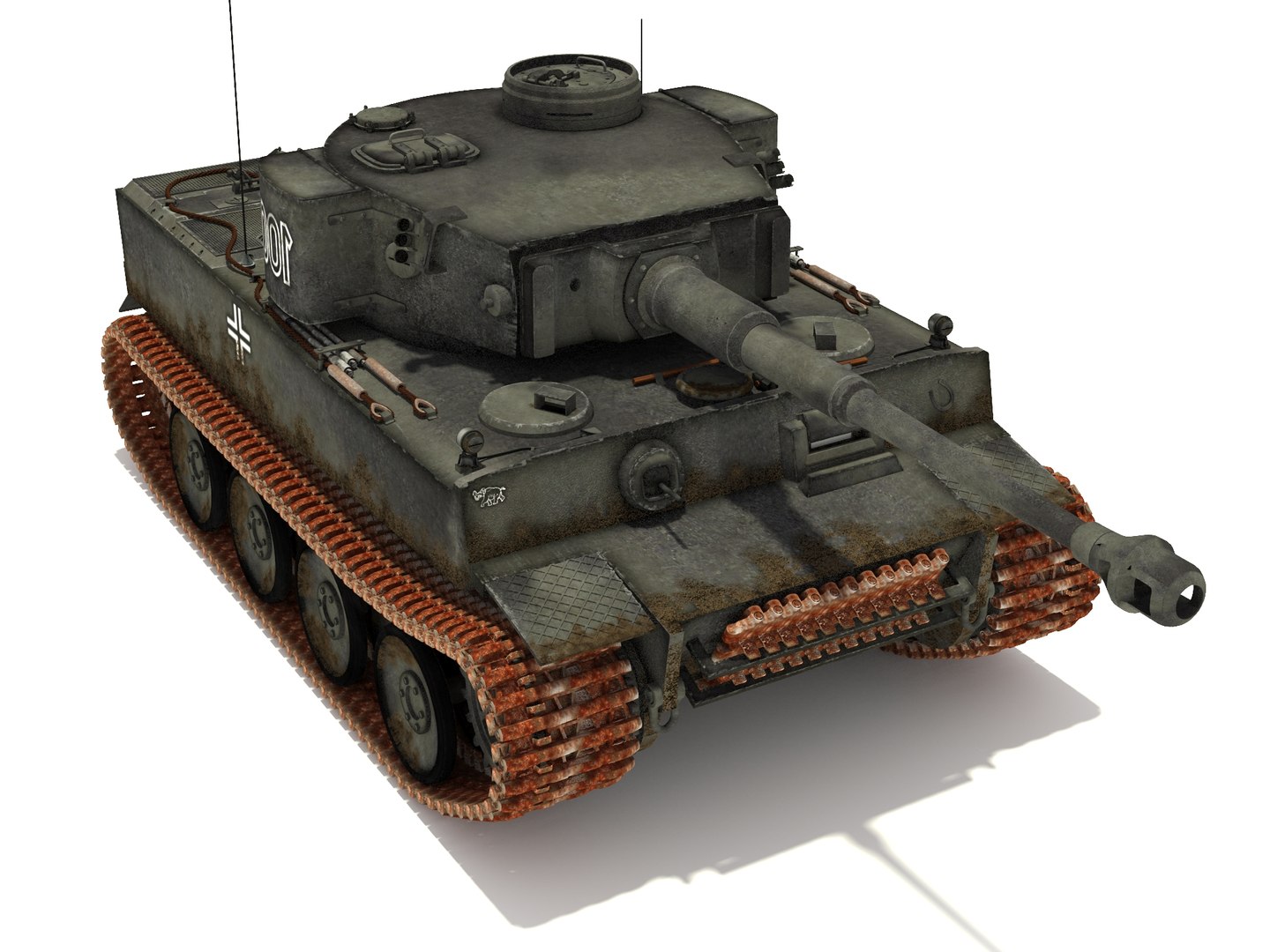 Tank Tiger 502 Battalion Max