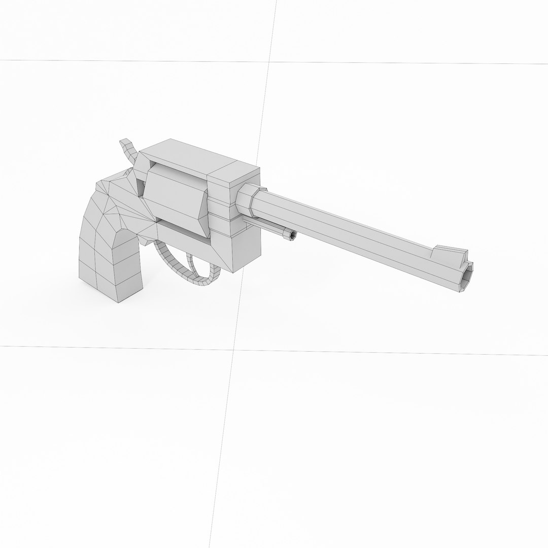 Colt Police Positive Revolver 3D Model - TurboSquid 1992386