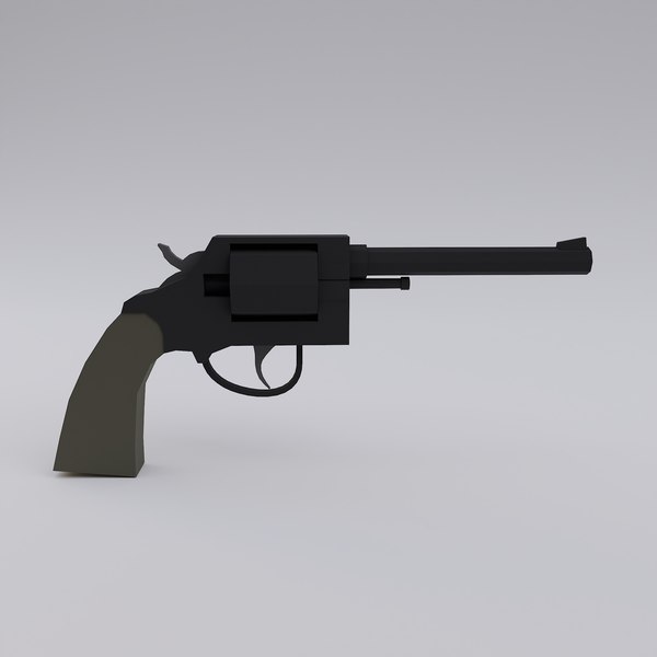 Colt Police Positive revolver 3D model - TurboSquid 1992386