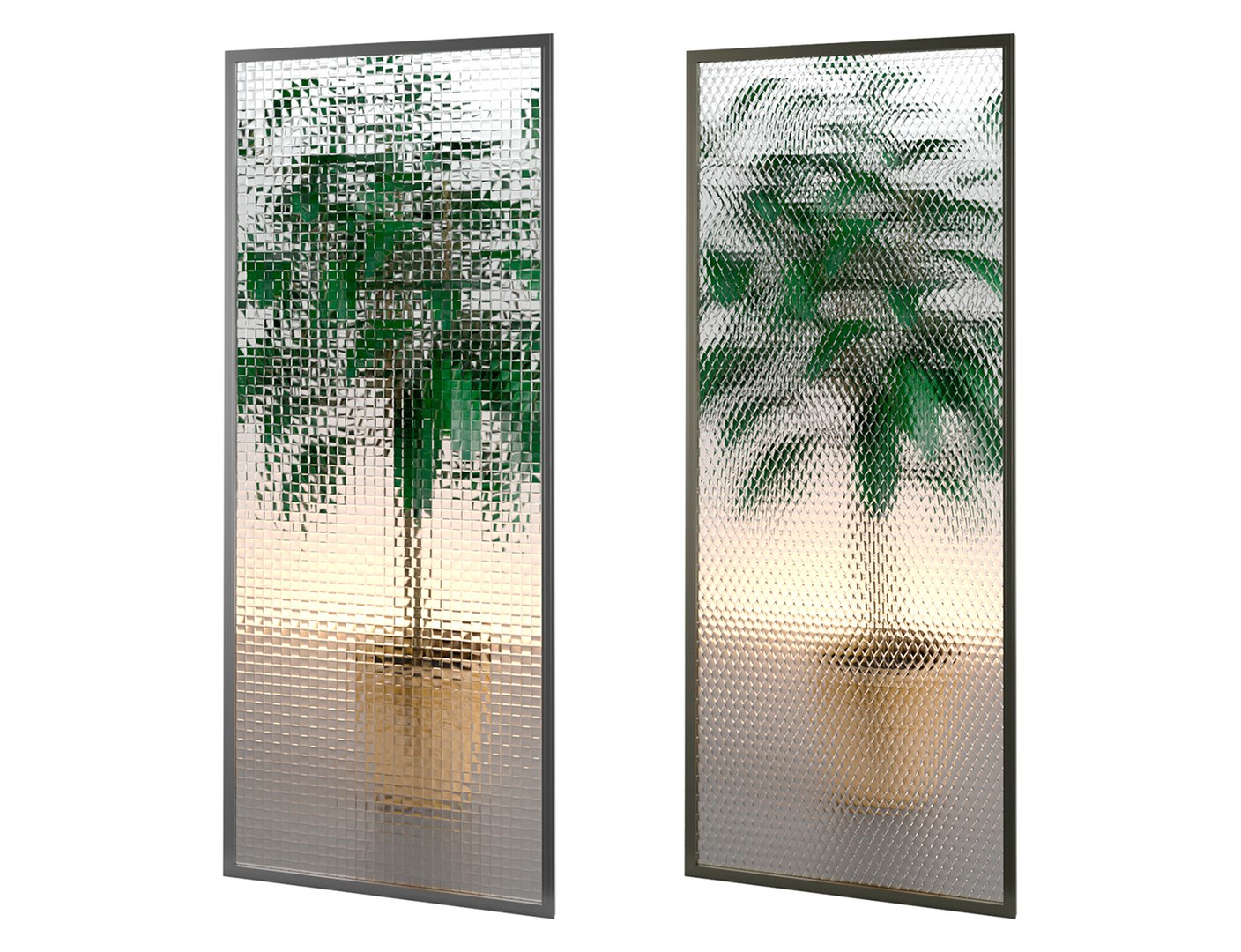 3D Model Glass Partition Set 01 - TurboSquid 1905659