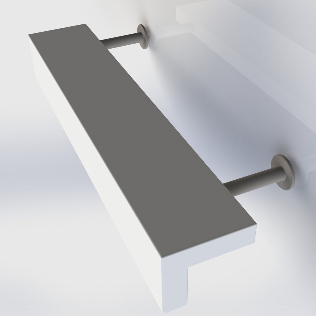 furniture handle office 3d model