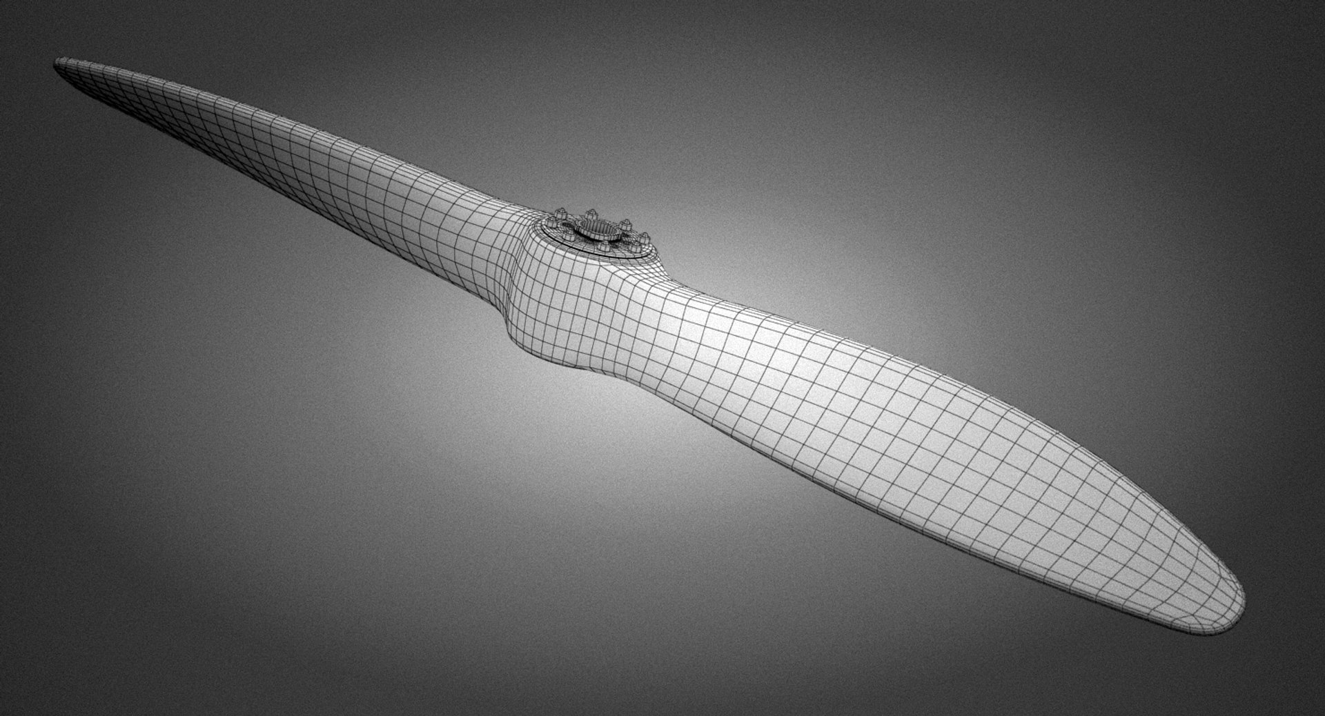 3D Wooden Propeller Model - TurboSquid 1362849