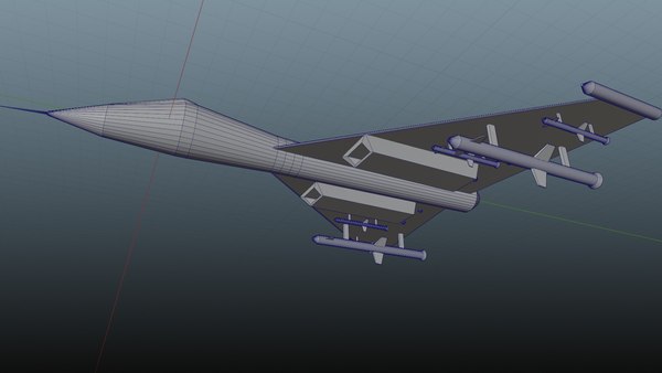 Free Jet low poly model - TurboSquid 1735010