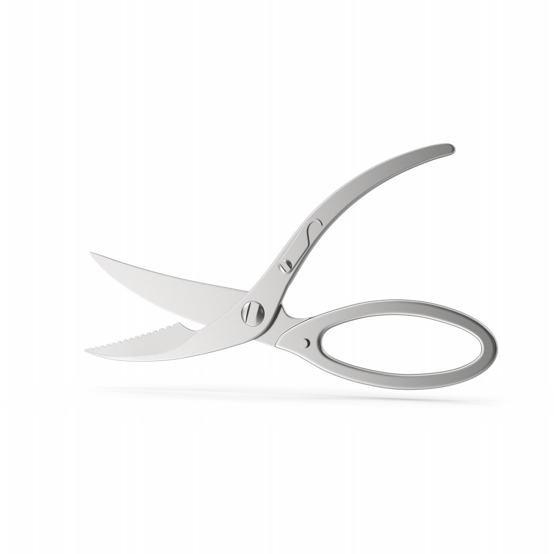 3D Model Kitchen Scissor - TurboSquid 2002129