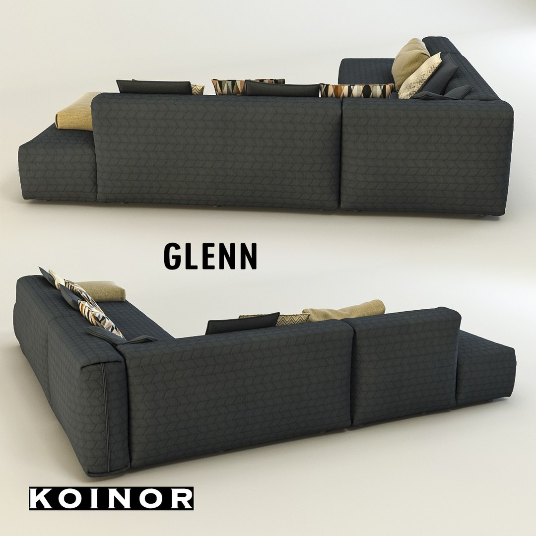 3d Koinor Glenn Sofa