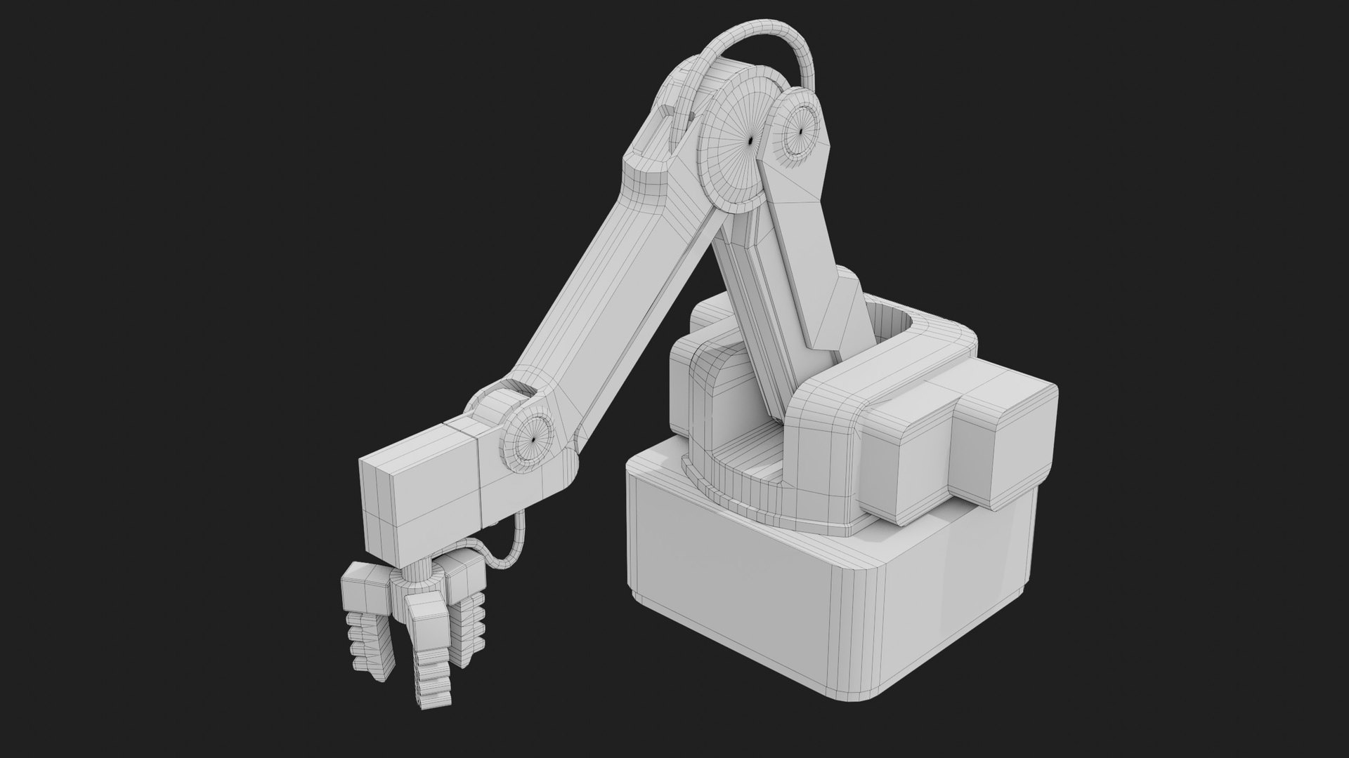 Smart Robotic Arm Rigged 3D model - TurboSquid 2078720