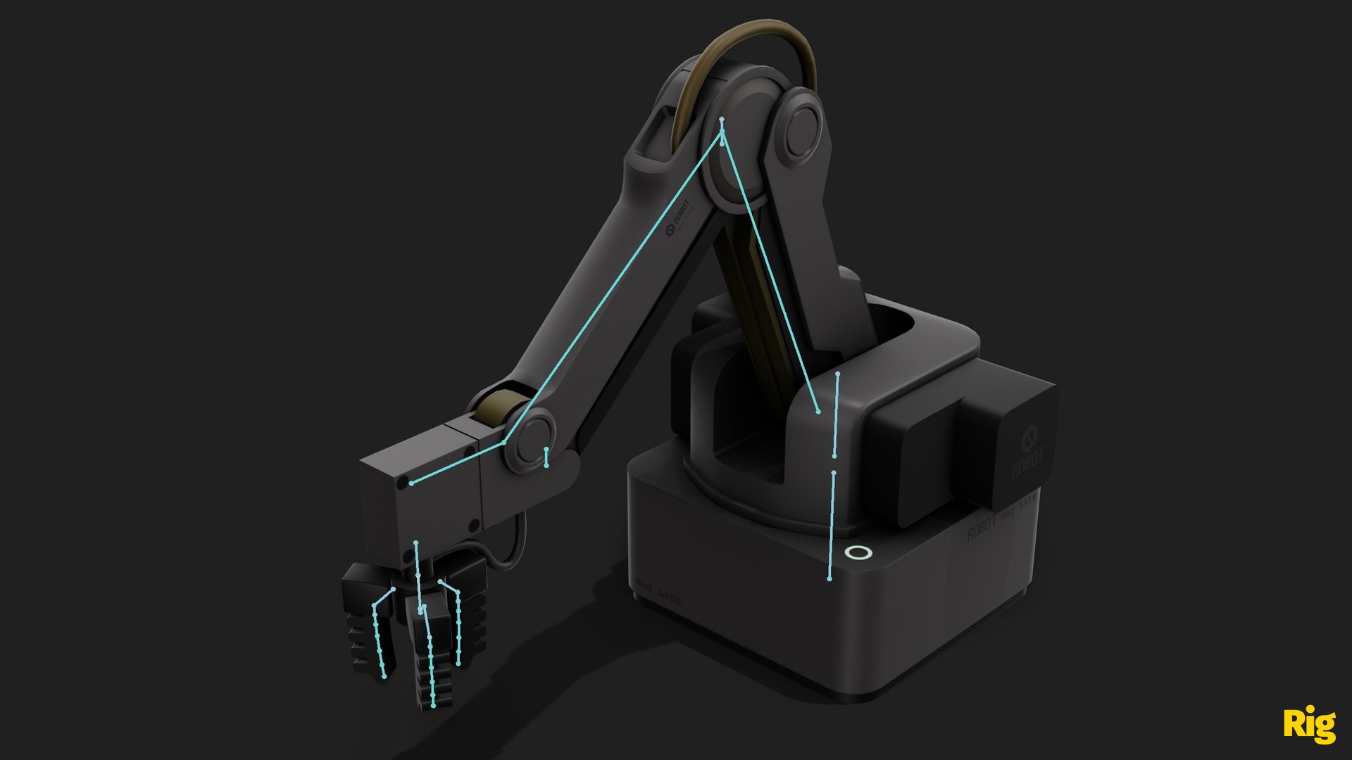 Smart Robotic Arm Rigged 3D model - TurboSquid 2078720