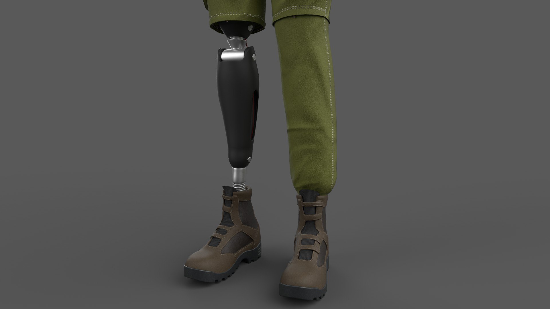 Semi-Realistic Fighter Character Without Rig 3D Model - TurboSquid 2300156