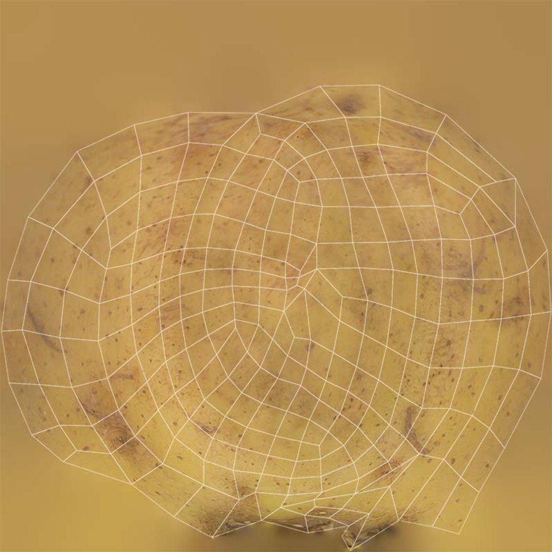 3D Model Potato Remastered - TurboSquid 2362460