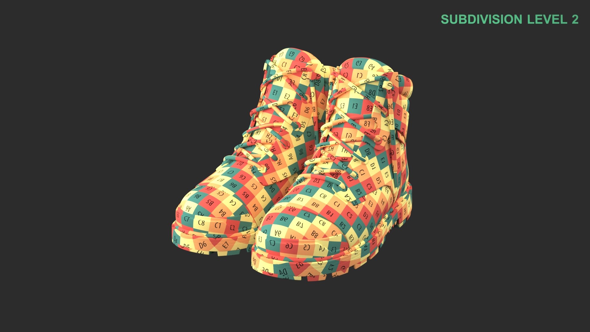 Work Boots Model - TurboSquid 2385875
