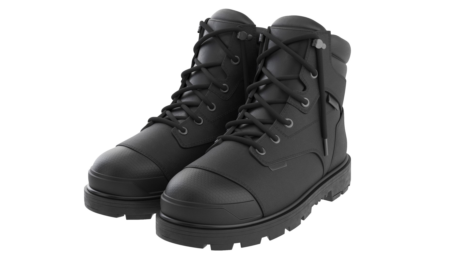 Work Boots Model - TurboSquid 2385875