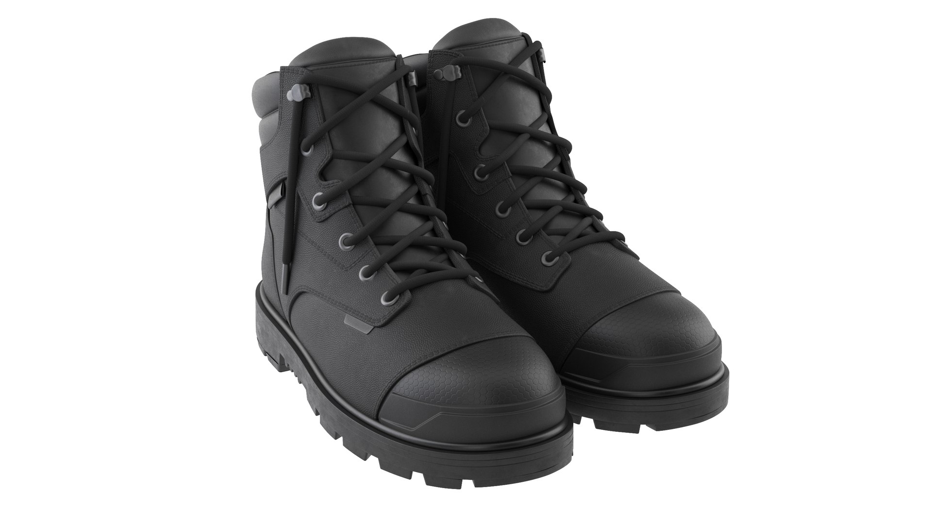 Work Boots Model - TurboSquid 2385875