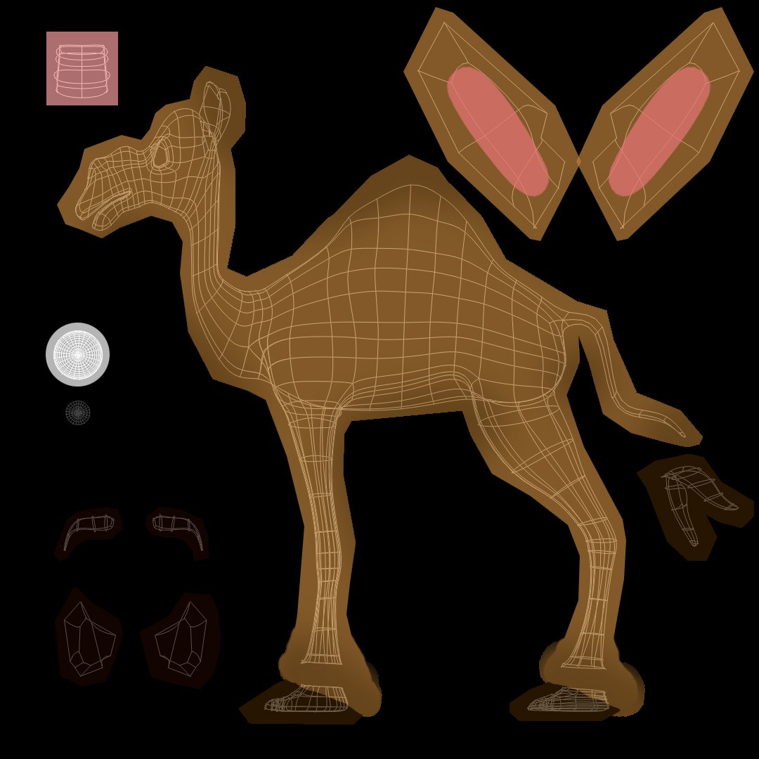 3D Camel Model - TurboSquid 1775257