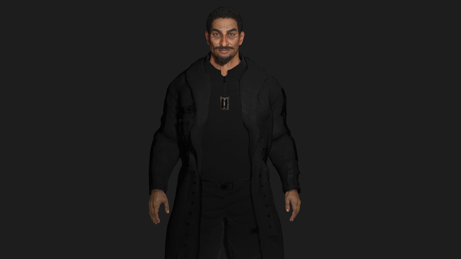 AAA 3D REALISTIC CHARACTER - OLD BUSINESSMAN MAFIA BODYGUARD 3D Model ...