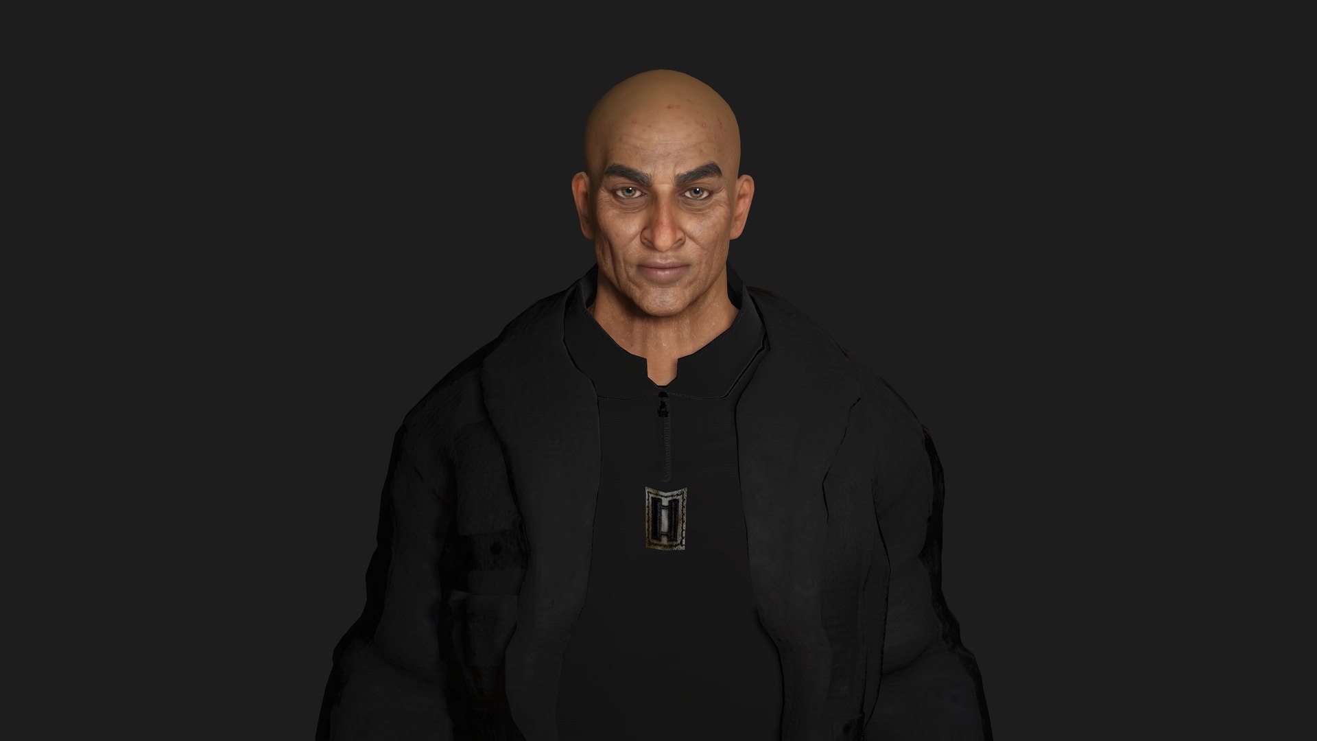 AAA 3D REALISTIC CHARACTER - OLD BUSINESSMAN MAFIA BODYGUARD 3D Model ...
