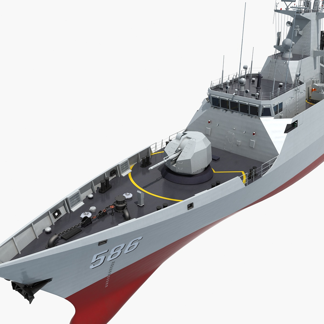 3D chinese navy corvette model - TurboSquid 1675433