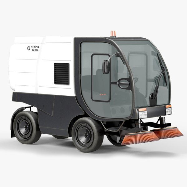 Road Sweeper Ausa W200H 3D - TurboSquid 1774311