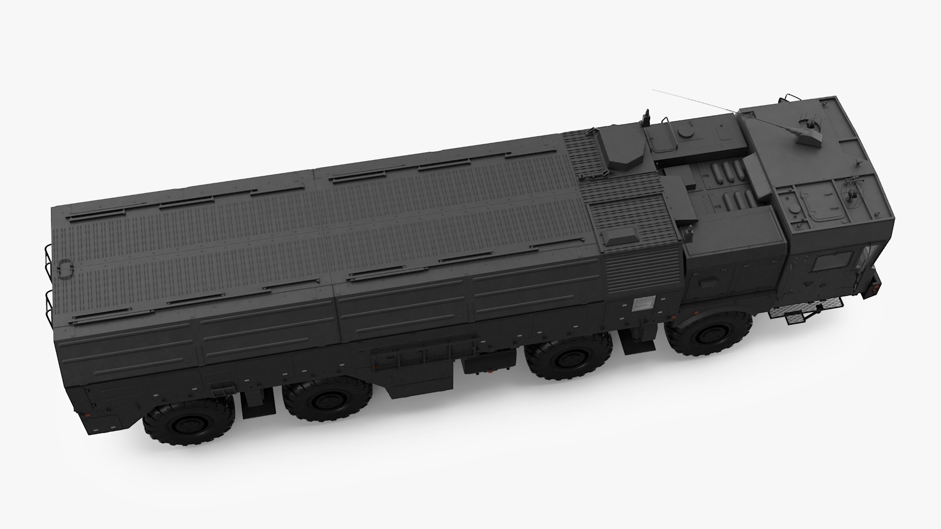 Military Missile Tactical Truck 3D Model - TurboSquid 2287733