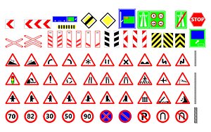 Download 3D Traffic Signs SketchUp Models - TurboSquid