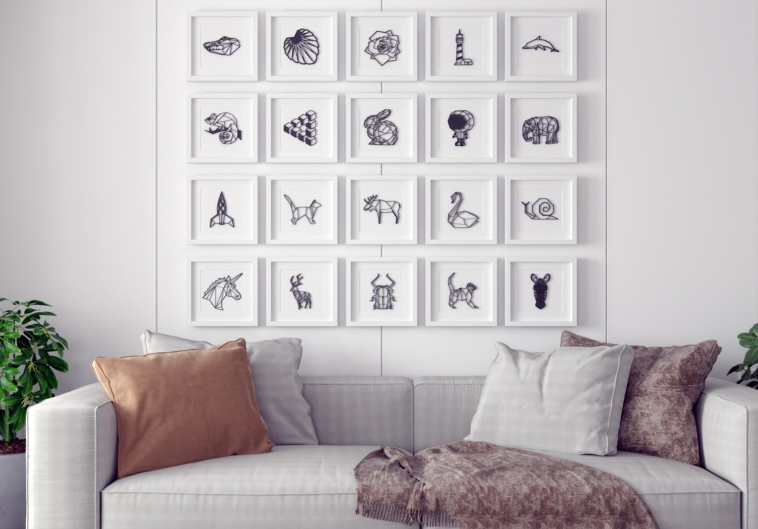 3D Iron Modern Hanging Painting3Dモデル - TurboSquid 2104017