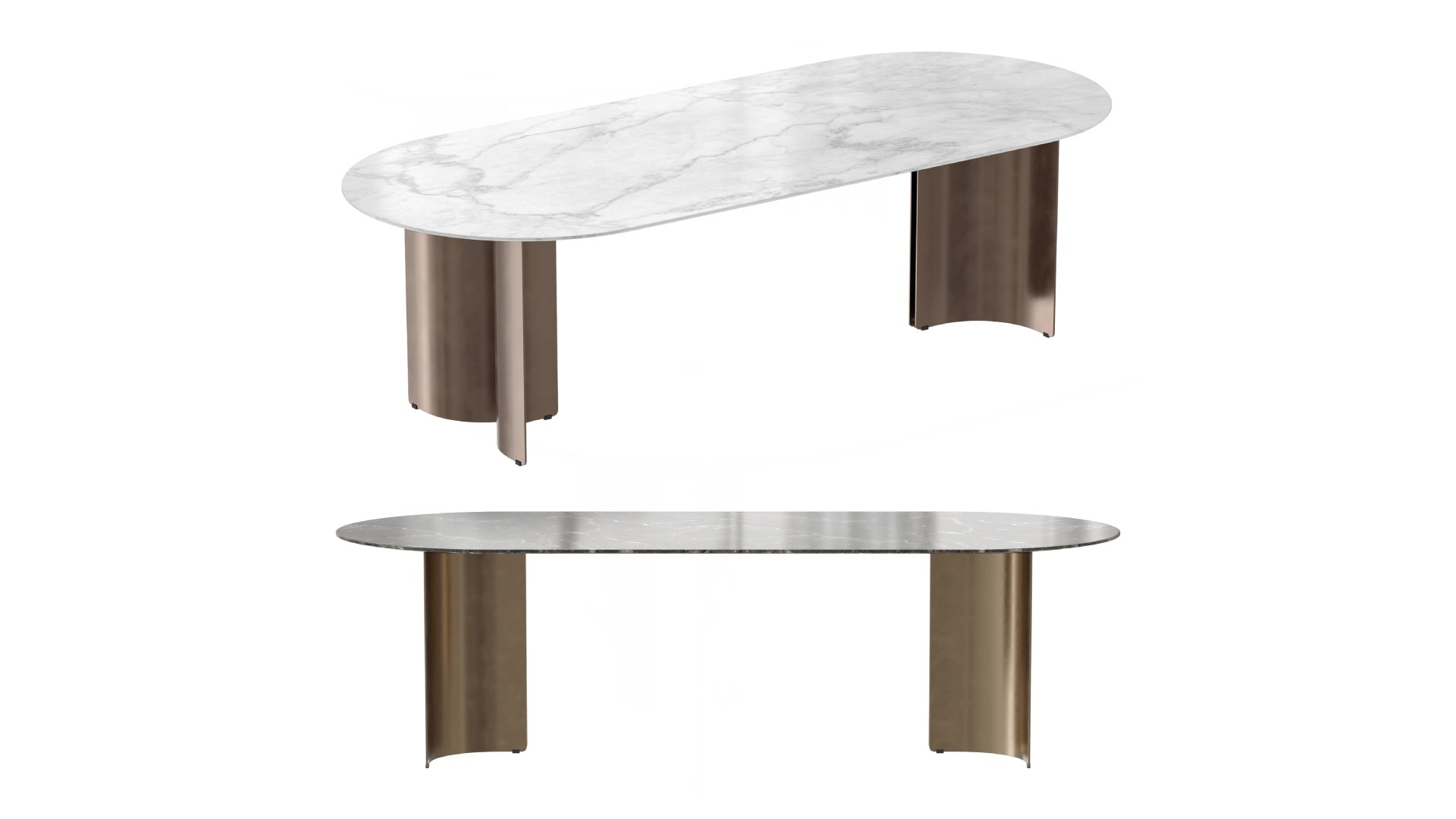 3D MarelliWaveovalmarbletable - TurboSquid 2203020