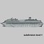 Costa Concordia Cruise Ship C4d