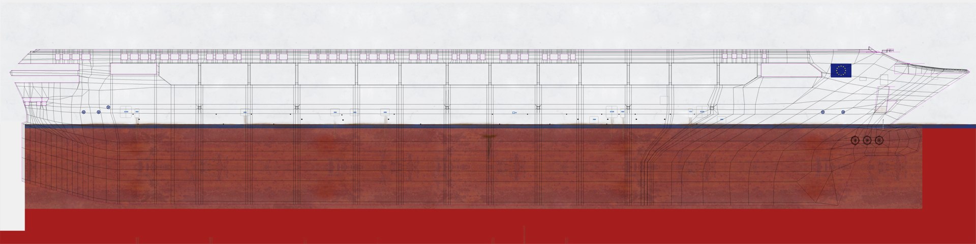 costa concordia cruise ship c4d