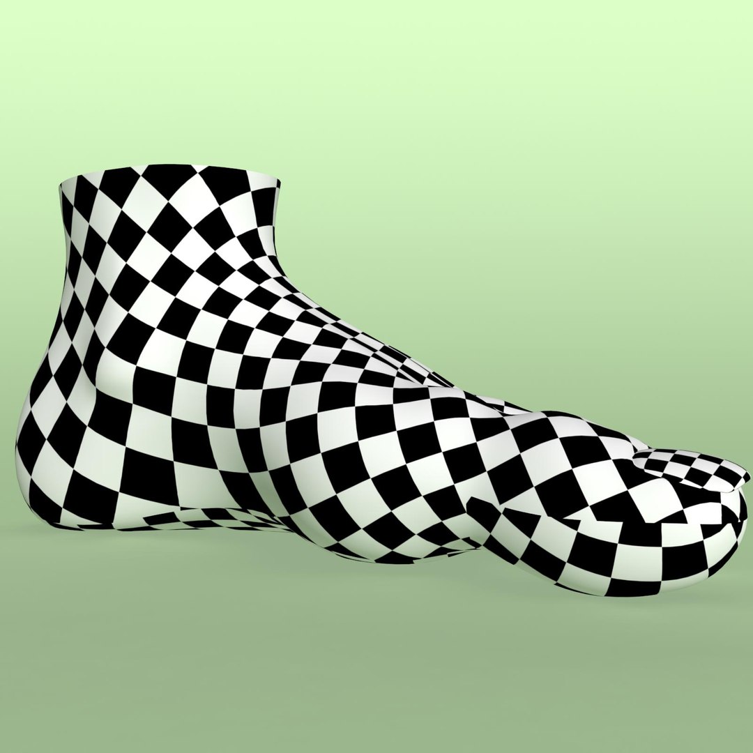 creature foot 3d max