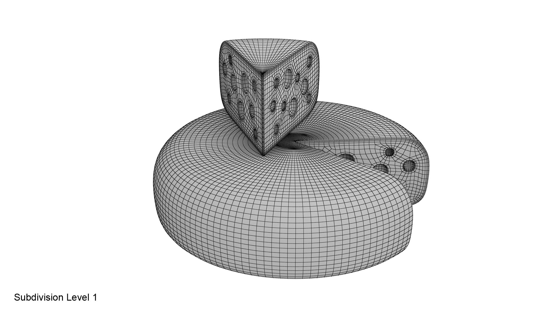 3D model cheese piece wheel - TurboSquid 1654026