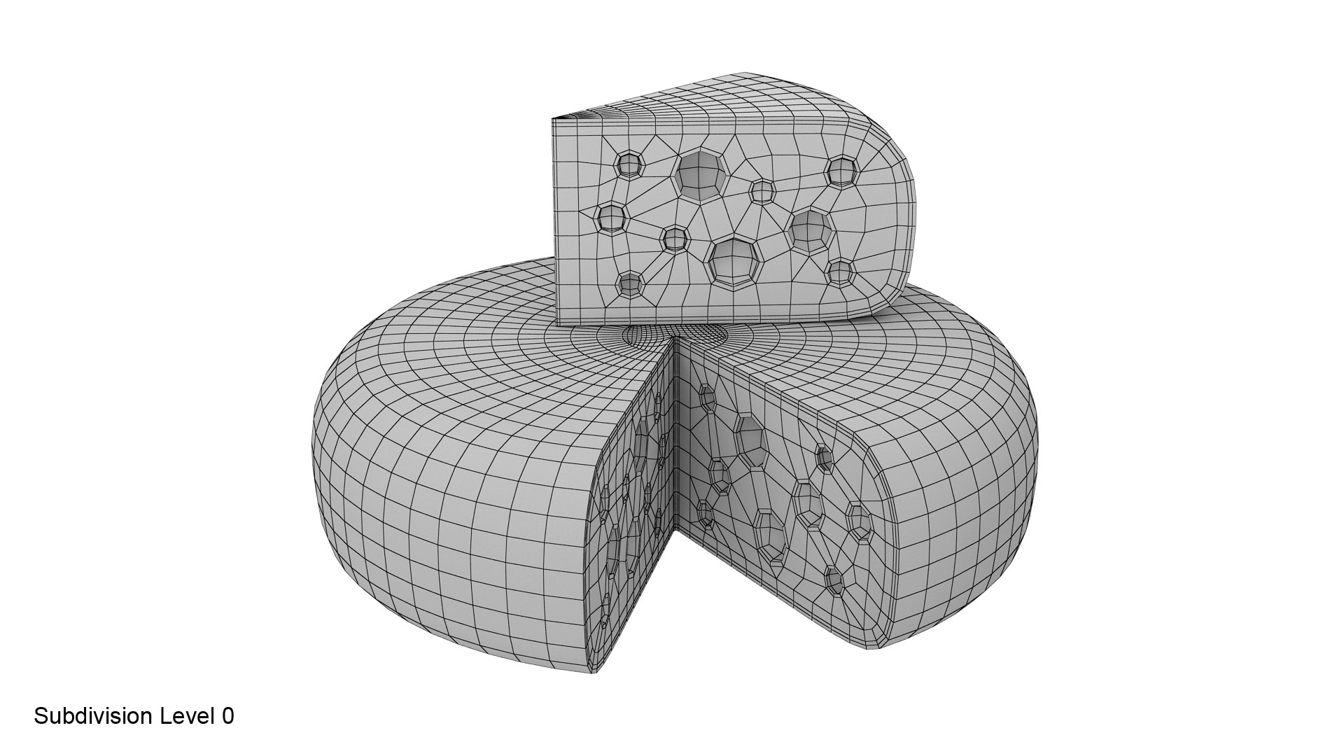 3D model cheese piece wheel - TurboSquid 1654026