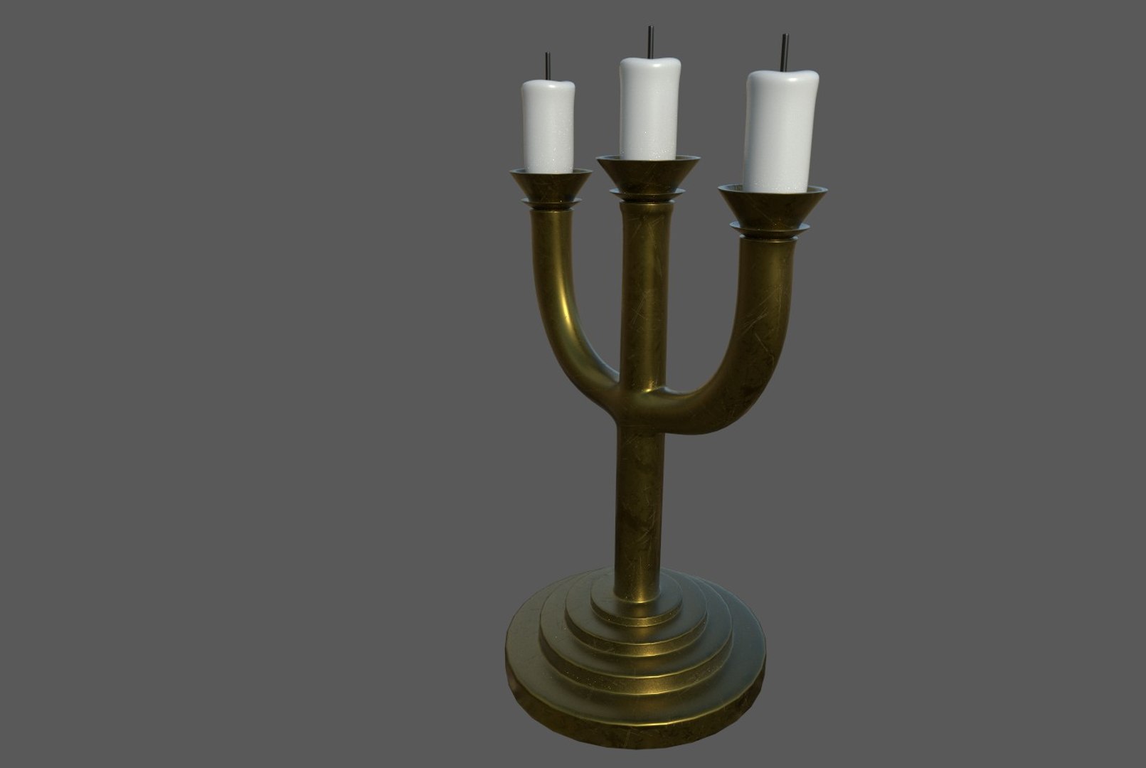 Candlestick 3D Model - TurboSquid 1626652