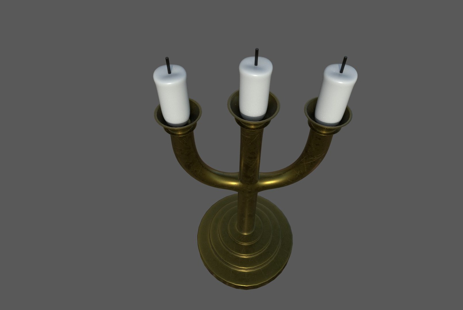Candlestick 3D Model - TurboSquid 1626652