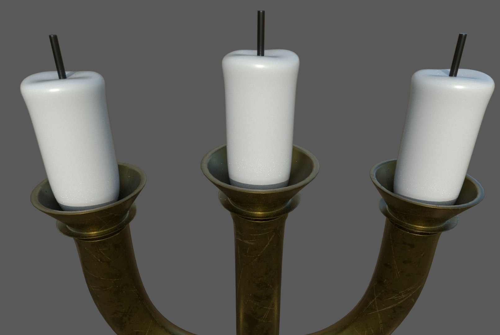 Candlestick 3D Model - TurboSquid 1626652