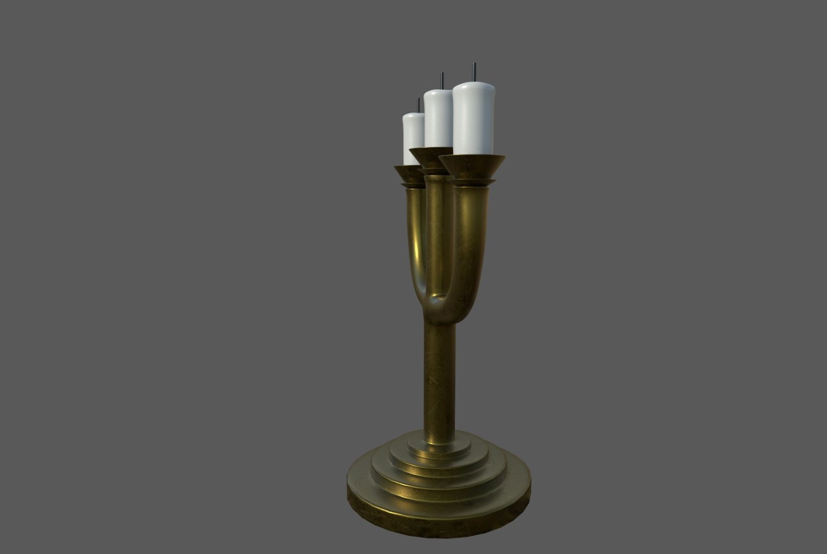 Candlestick 3D Model - TurboSquid 1626652
