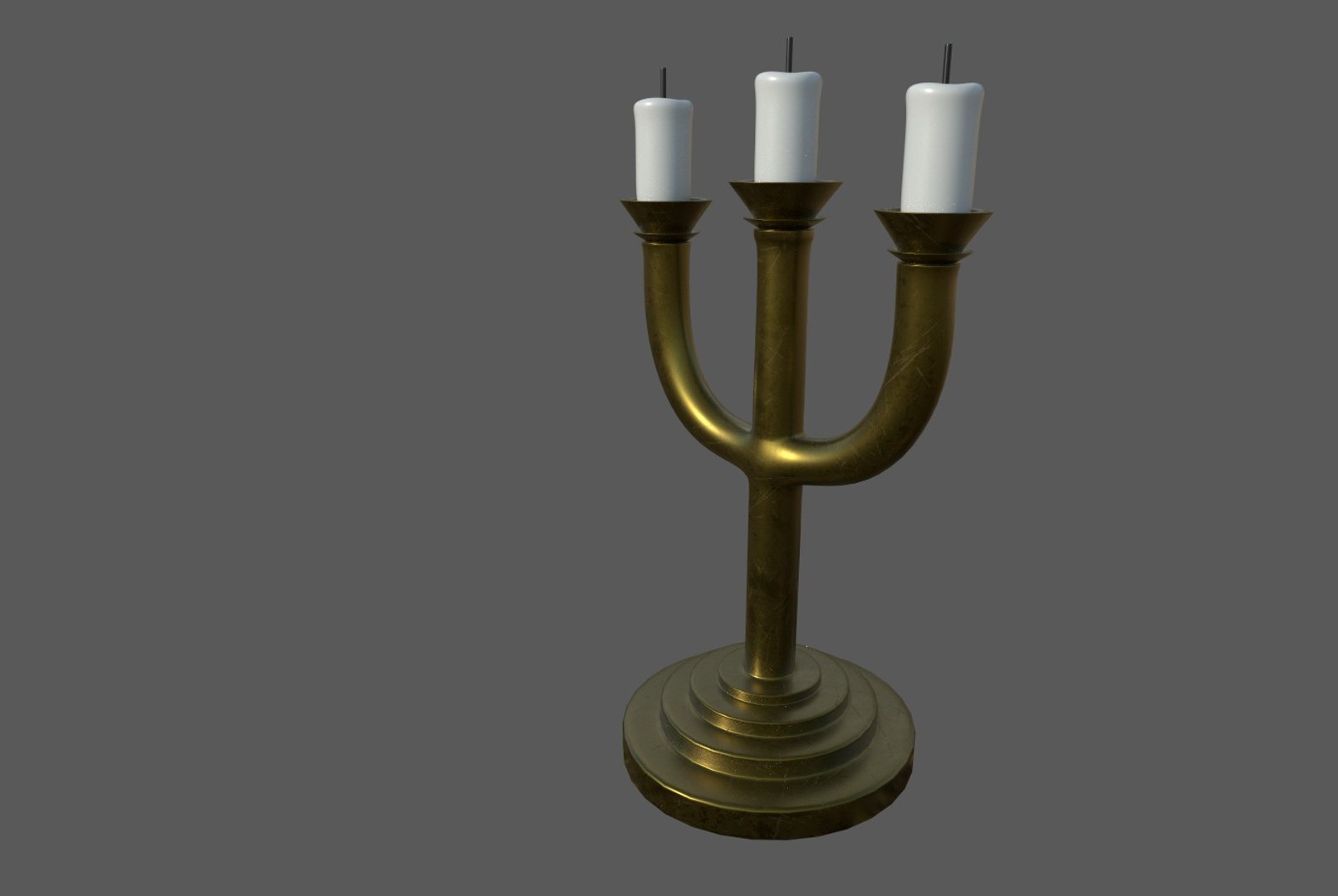 Candlestick 3D Model - TurboSquid 1626652