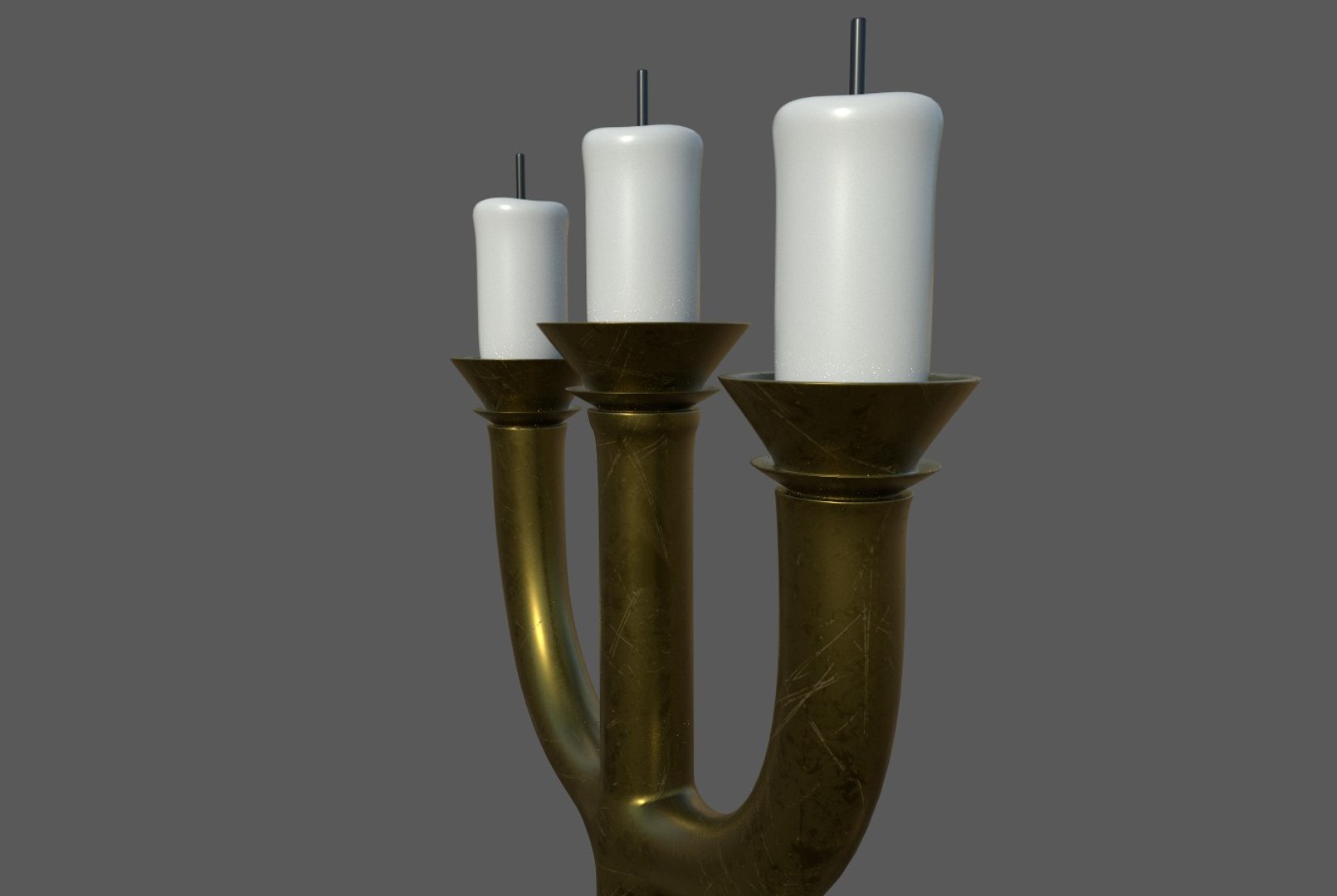 Candlestick 3D Model - TurboSquid 1626652
