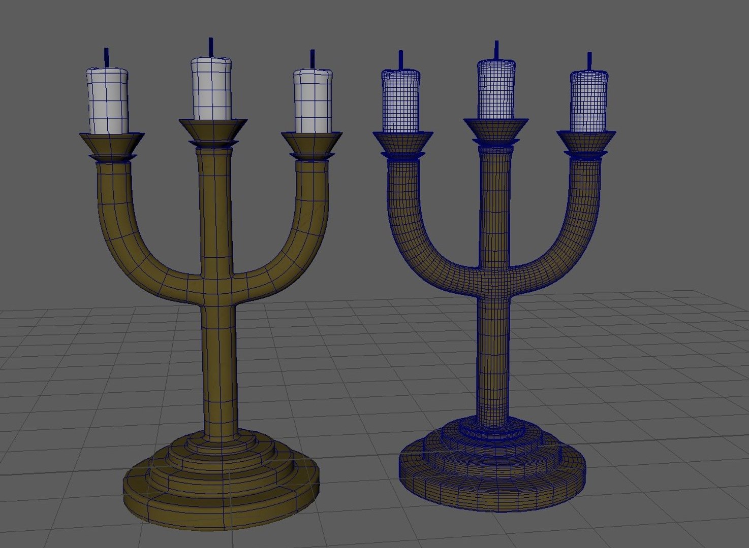 Candlestick 3D Model - TurboSquid 1626652