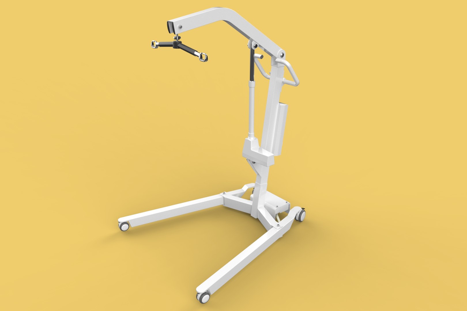 3D MOBILE FLOOR PATIENT LIFTER HOIST AGED CARE HOSPITAL DISABILITY ...