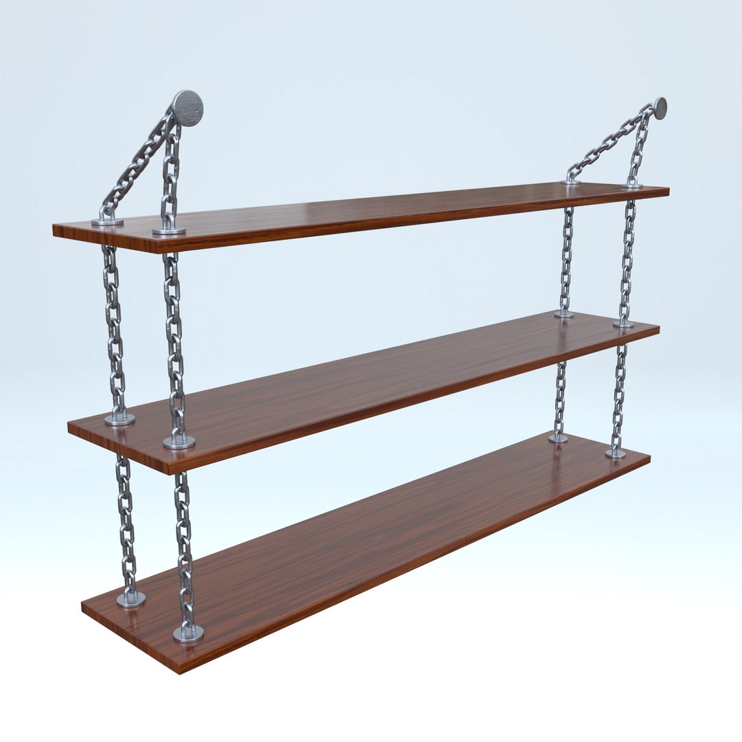 3D Chain Shelf Model - TurboSquid 2418143