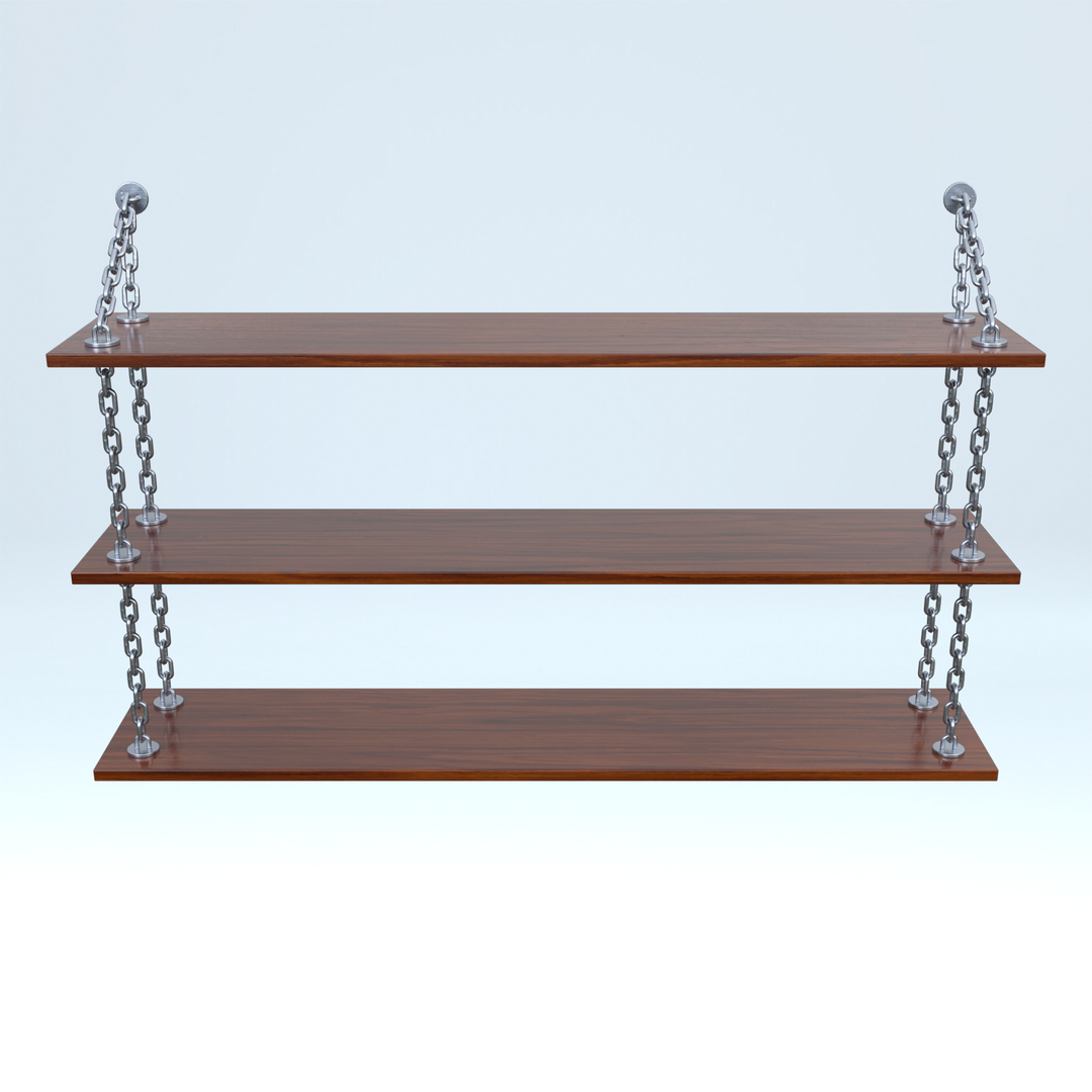 3D Chain Shelf Model - TurboSquid 2418143