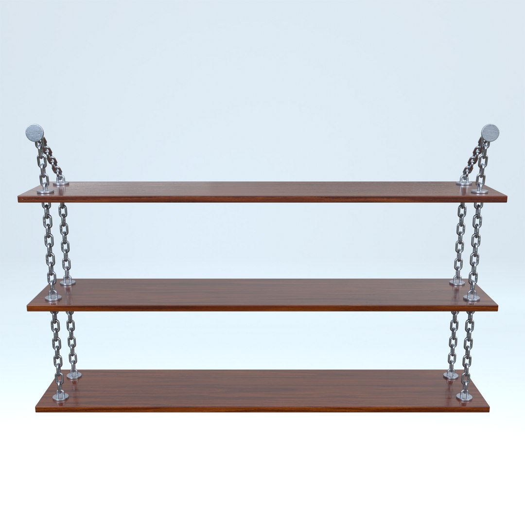3D Chain Shelf Model - TurboSquid 2418143