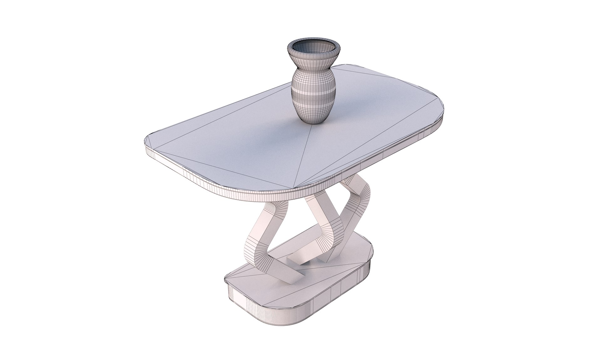 Console Table 3D Model - TurboSquid 1429709