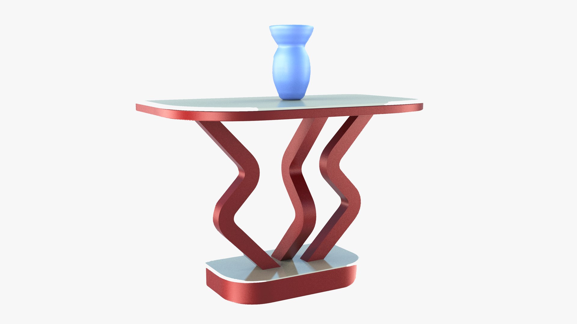Console Table 3D Model - TurboSquid 1429709