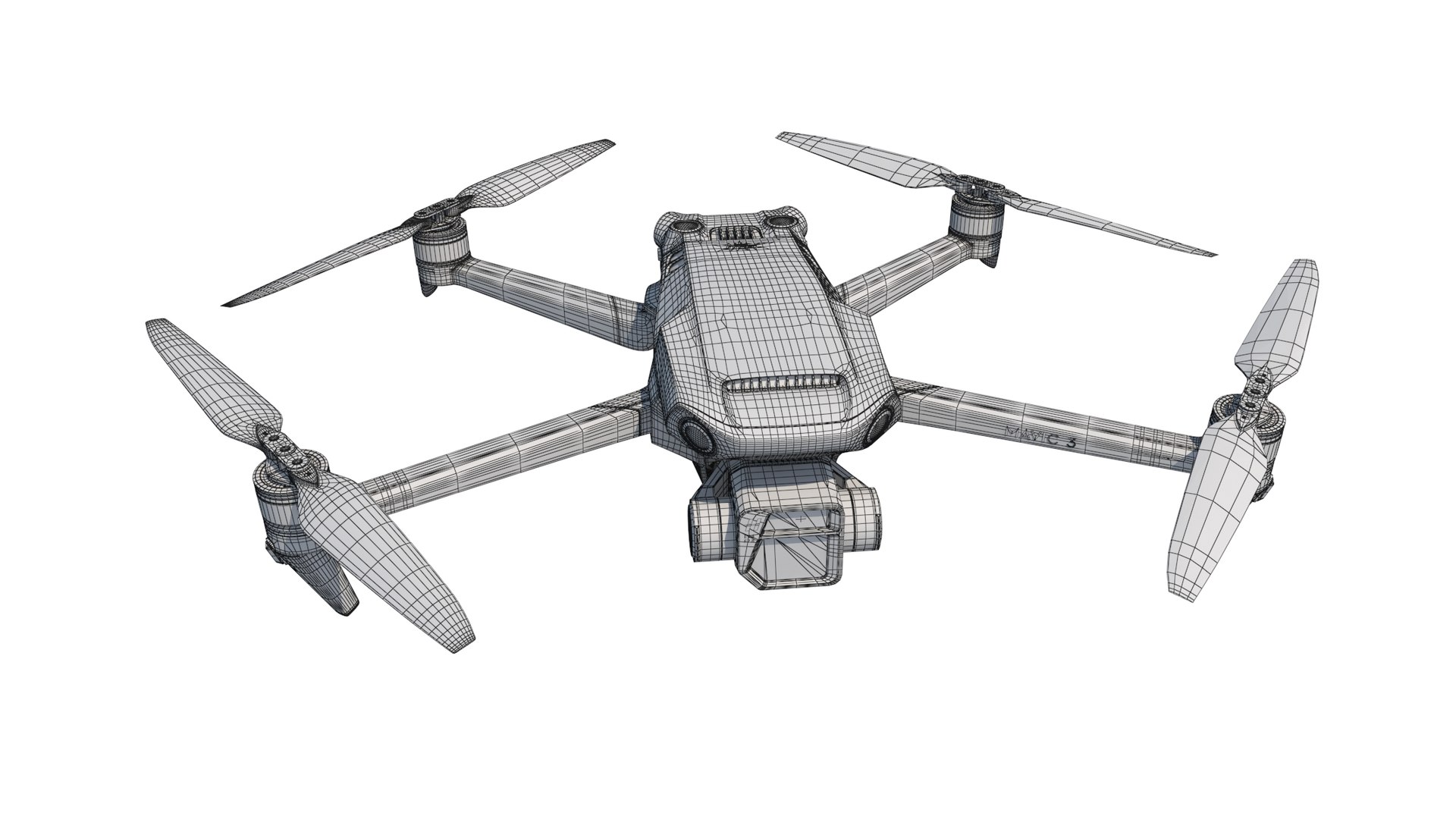 DJI Mavic 3 Drone Model - TurboSquid 1834227