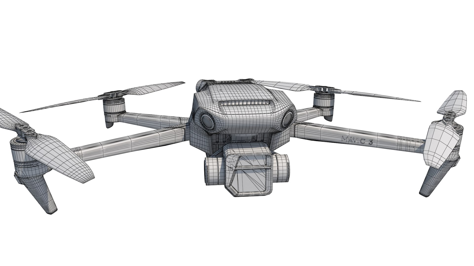 DJI Mavic 3 Drone Model - TurboSquid 1834227