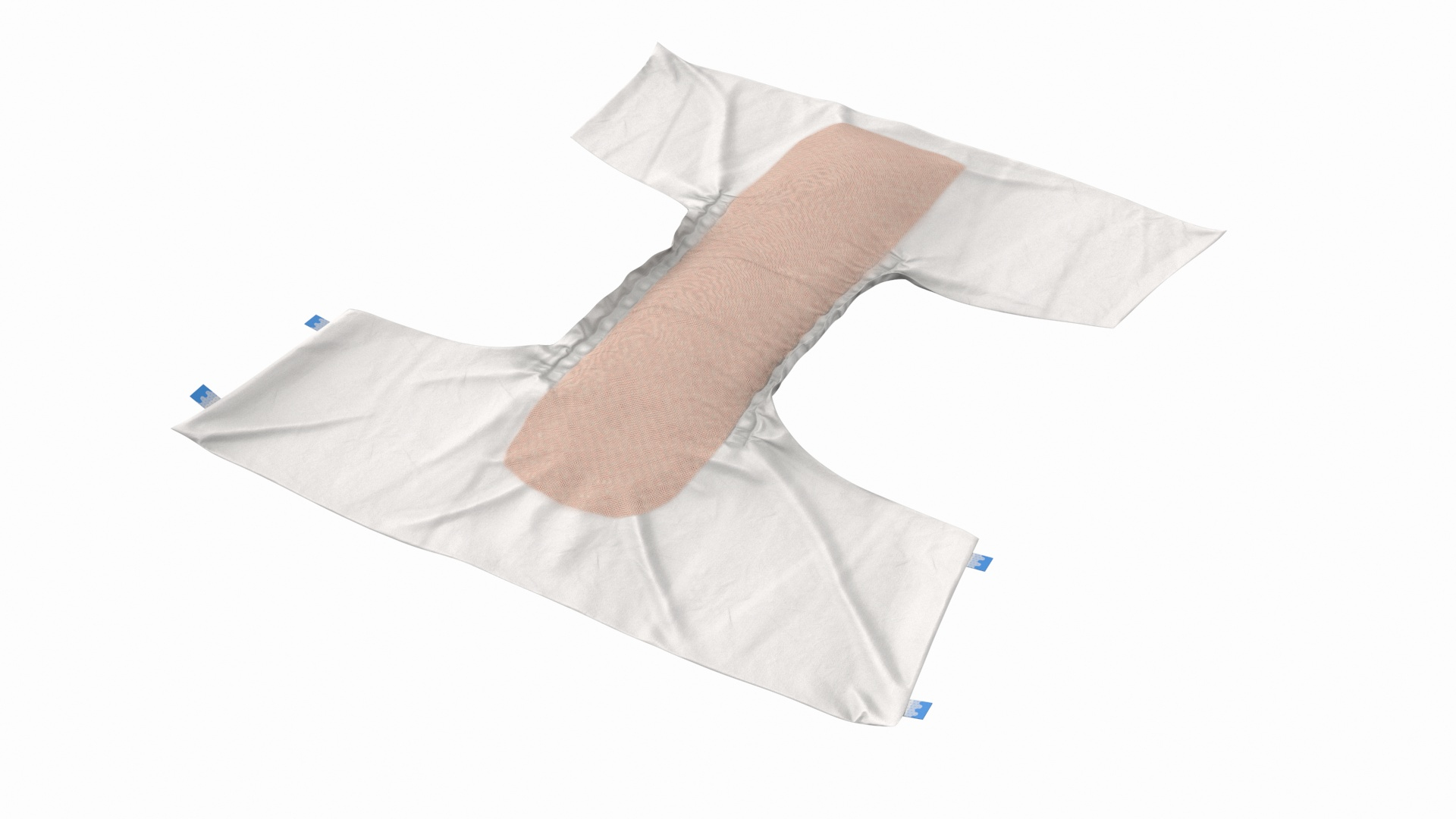 3D Medical Absorbent Adult Diaper Unfolded Clothing - TurboSquid 2513687