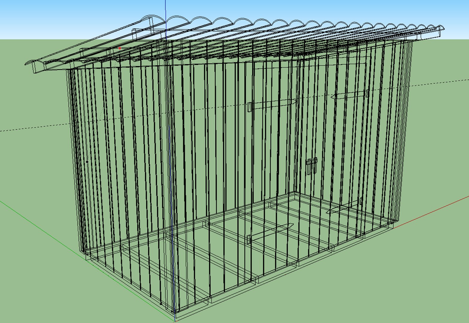 Shed 3d Model