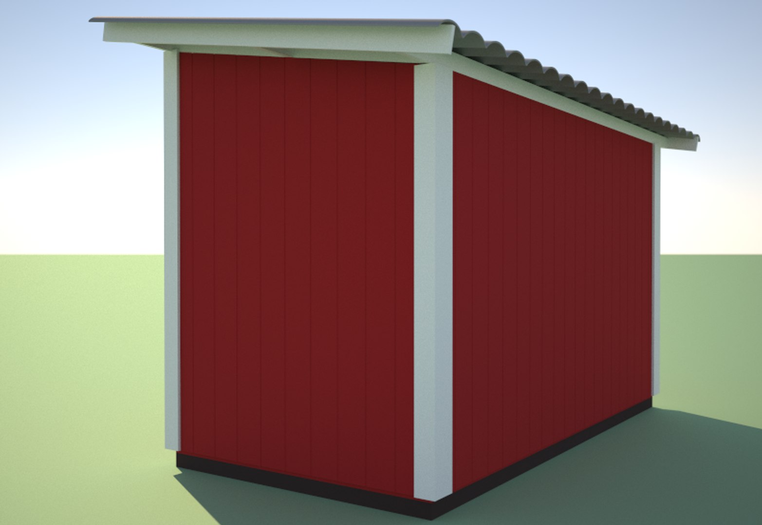 Shed 3d Model