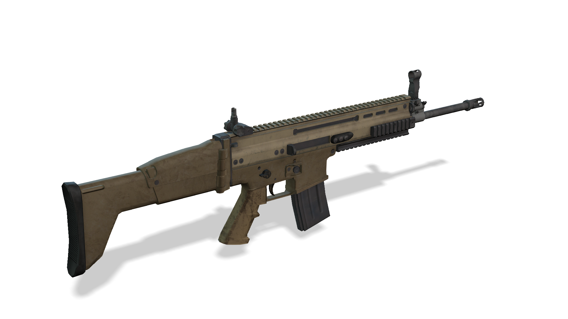 SCAR-L 3D model - TurboSquid 1732602