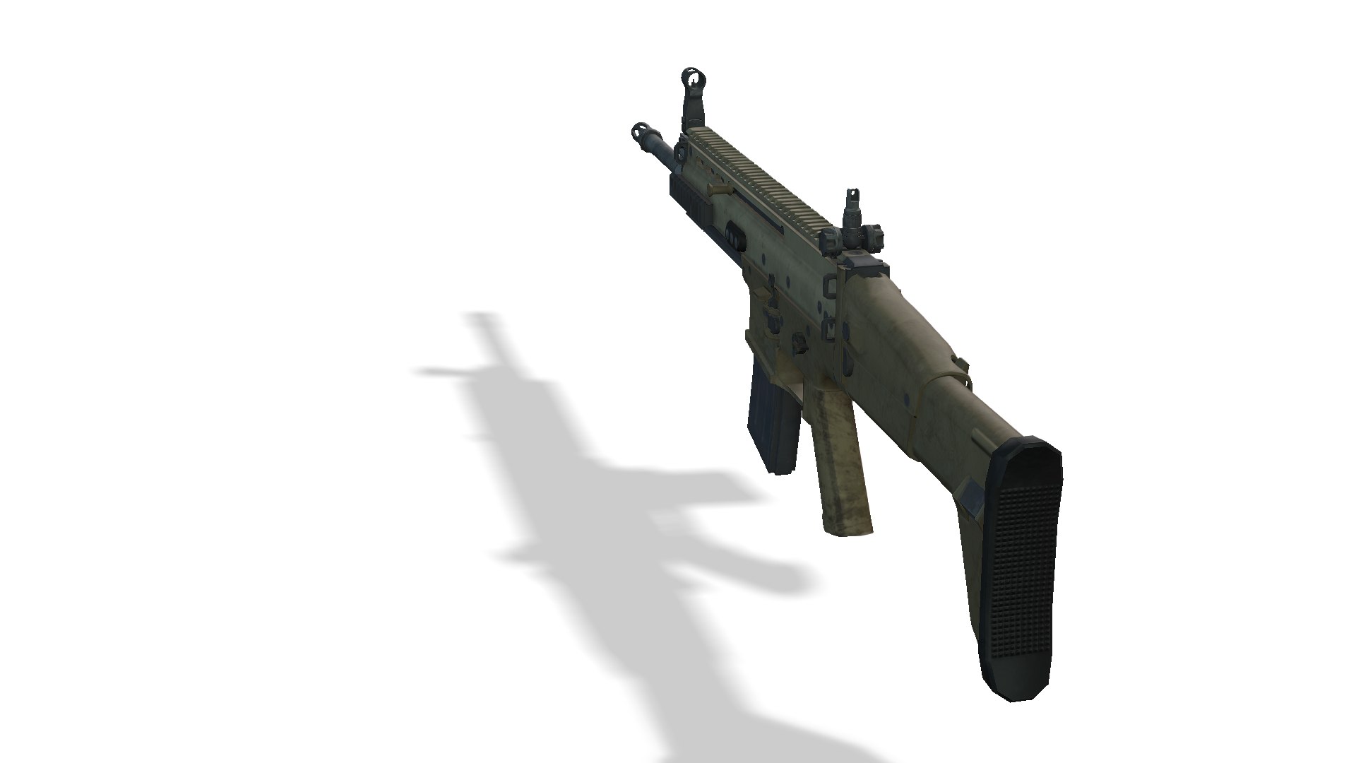 SCAR-L 3D Model - TurboSquid 1732602